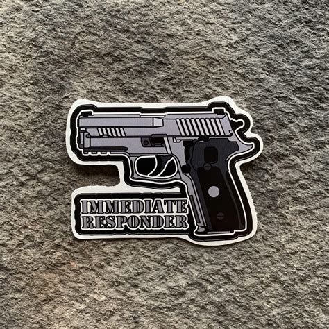 Immediate Responder Sig Version 2 Decal Patchops