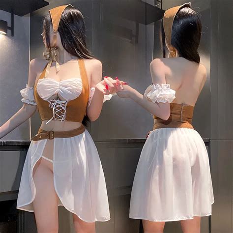 Non Staining Clothes For Sex Doll Western Shepherdess See Through