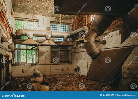 A Military Facility An Apocalypse Bunker A Bunker From A Nuclear