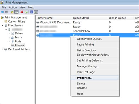 server 2008 delegate print management role it support guides