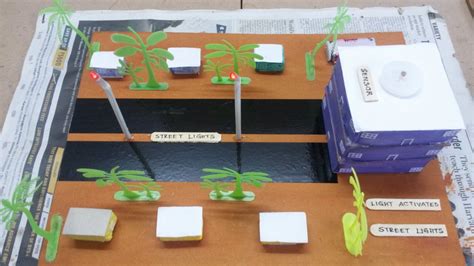 Light Activated Street Light Model For Science Projects No Of Model