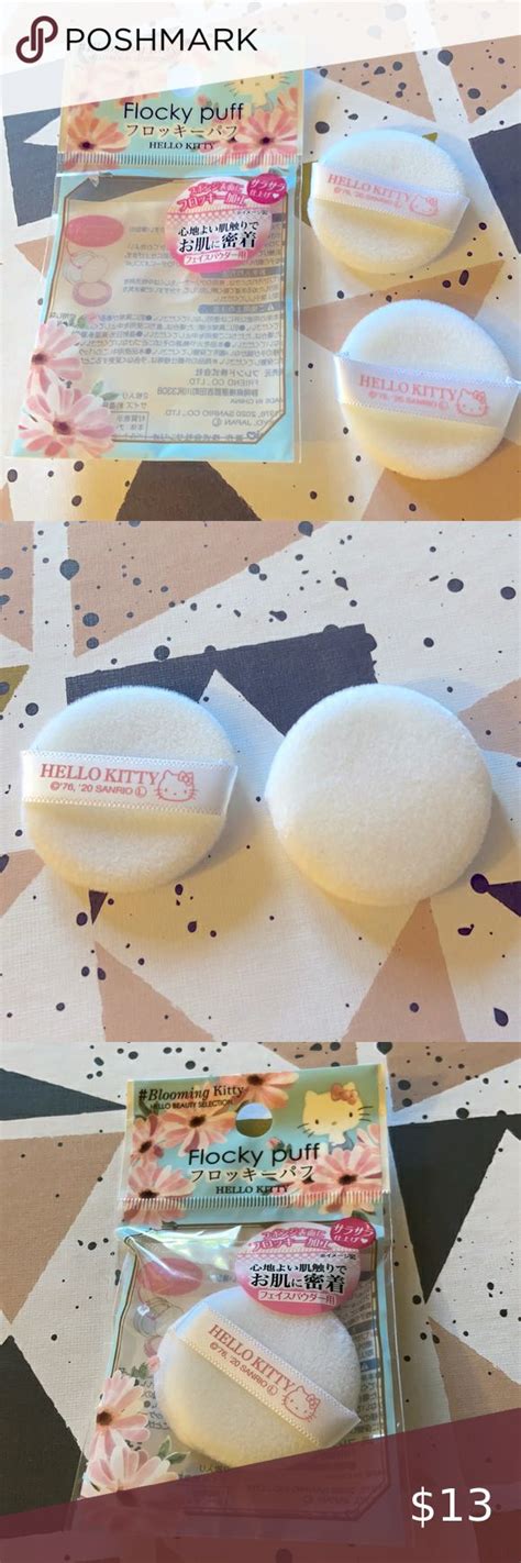 5 25 • Hello Kitty Powder Puffs Hello Kitty Powder Puff Kitty