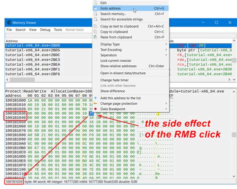 Sometimes Hexadecimalview Passes Wrong Addresses To Dissect Datastructures And Structure