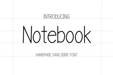 Notebook Font By Colorvista Oct 2024 Medium