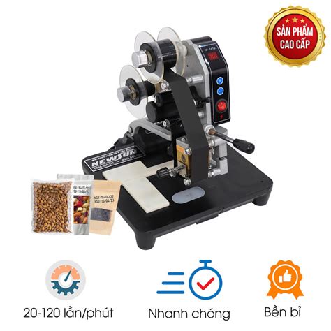 Máy In Date Dập Tay Kunba Hp 241s Mực In Rõ Nét In Nhanh