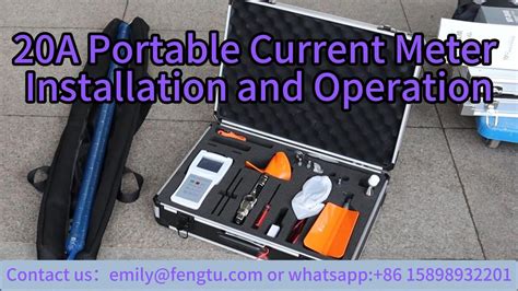 20a Portable Current Meter Portable Current Meter Installation And