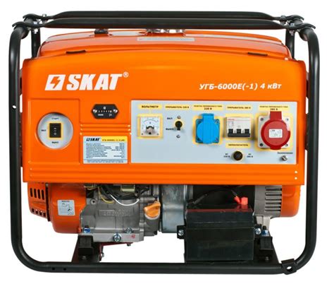 Skat УГБ-6000Е(-1)/4 кВт - купить с БЕСПЛАТНОЙ доставкой по России