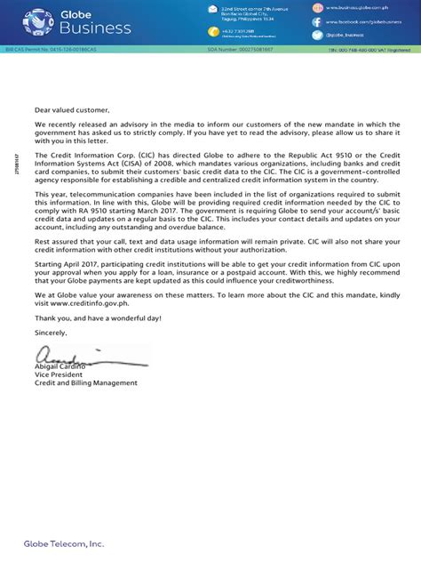 Globe Bill 3 Pdf Roaming Service Industries