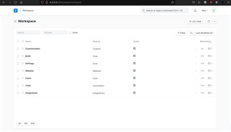 I Can T Add New Workspace Customization Frappe Forum