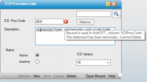 Icd Procedure Code Icd Procedure Code