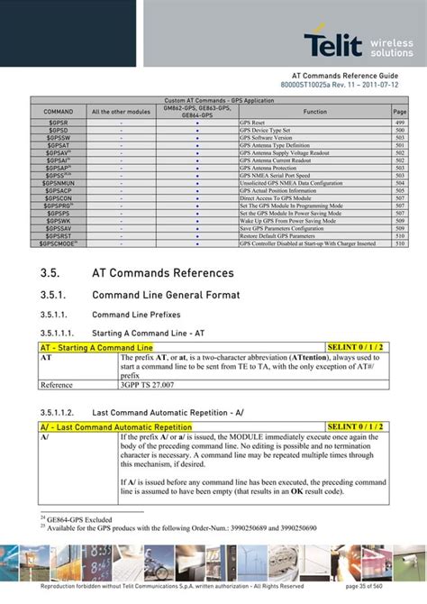 Telit At Commandsreferenceguider11 Pdf Programming Languages Computing