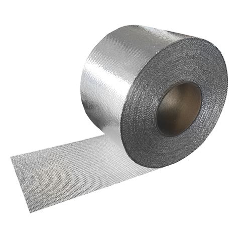 Fiberglass Aluminum Foil Tape Reinforced Thermal Insulation Jacket High