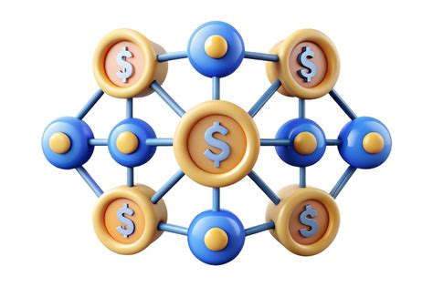 3d Ai Neural Network And Cost Symbols Frame Border Frame Z Połączonymi Wzorcami Sieci