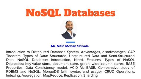 Nosql Databases Data Structures And Algorithms