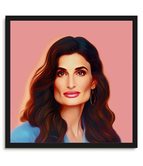 Idina Menzel Famous Faces Plume