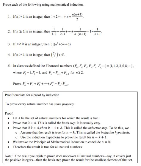 Solved Prove Each Of The Following Using Mathematical