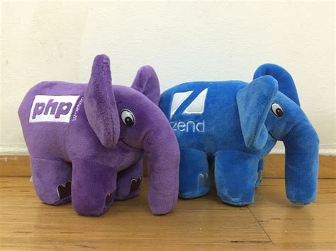 php elephpant plush toys blog