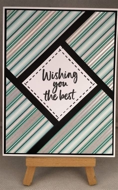 Fractured Card Simple Cards Hand Made Greeting Cards Strip Cards