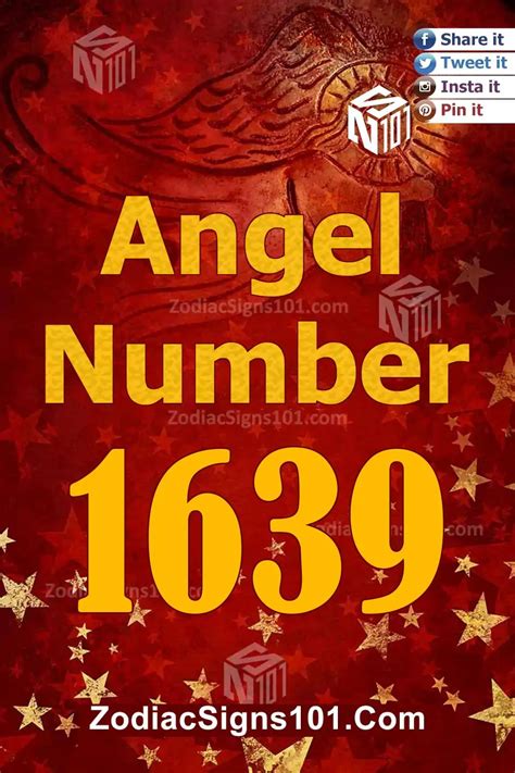 1639 Angel Number Spiritual Meaning And Significance Zodiacsigns101