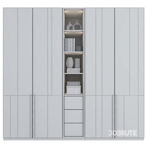 Furniture Composition 51 3d Model Buy Download 3dbrute