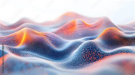 3d Holographic Election Map With Predictive Data Waves Interactive Visualization Of