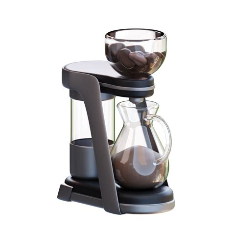 3d Illustration Coffee Maker 23655851 Png