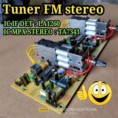 Jual TUNER FM STEREO Limited Edition Shopee Indonesia
