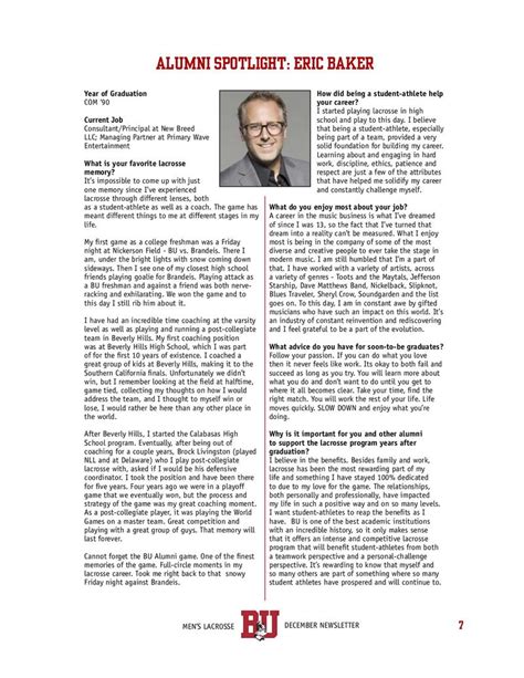 Thanks Ryan Polley For Thinking Of Me Alumni Spotlight For The Mens