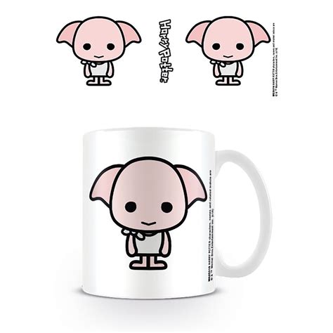 Harry Potter Dobby Chibi White Ceramic Mug 11oz 315ml Preorder Merchoid Australia