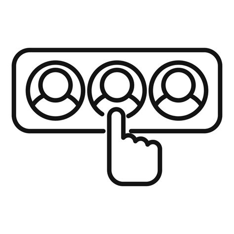 Premium Vector Internet Interaction Icon Outline Vector Business