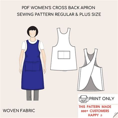 How To Sew An Apron Back Wrap Apron In 2025 Sewing Aprons Apron