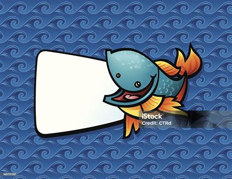 Ikan Dengan Tanda Ilustrasi Stok Unduh Gambar Sekarang Air Alam Bawah Air Pengaturan