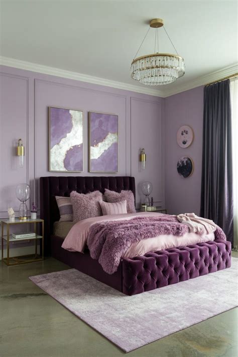 Inspiring Purple Bedroom Makeover Ideas Laura Decorating