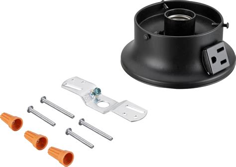 Aspen Creative 22103 01 1 Flush Mount Ceiling Fixture Shade Holder Kit