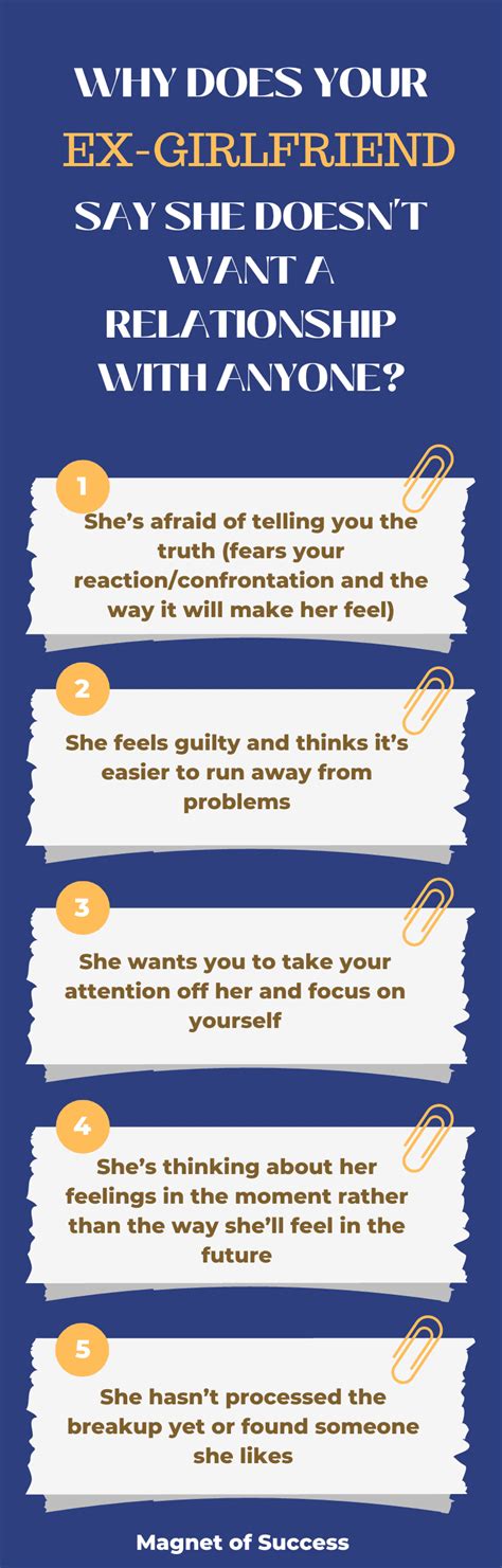 Ex Girlfriend Says She Doesnt Want A Relationship With Anyone Magnet