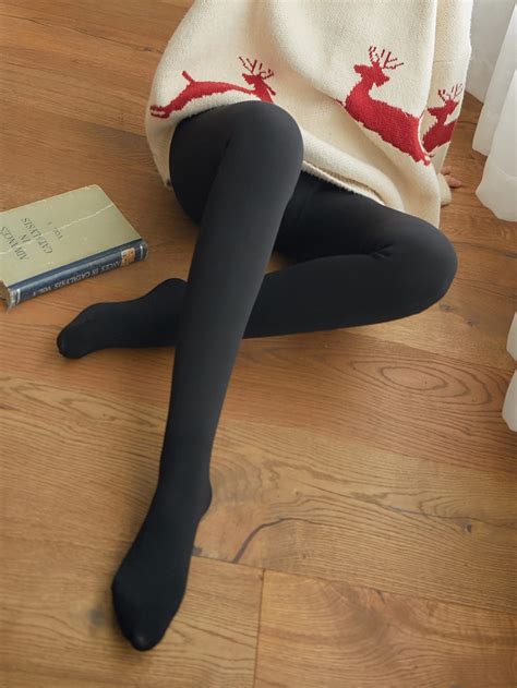 1pair Solid Tights Artofit