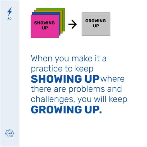 Showing Up Growing Up Rajesh Setty