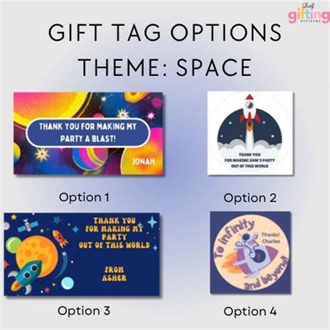 Space Themed Candy Party Favor Space Favor Candy Favor Astronaut