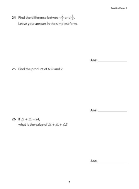 Primary 3 Mathematics Practice Papers Second Edition Cpd Singapore