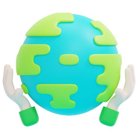 Protect Earth 3d Render Icon Illustration 11620508 Png