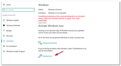 Fix Windows Activation Error Code XC C