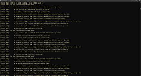 Concurrentmodificationexception In Asyncentitytracker · Issue 120 · Mythic Projectstitanium