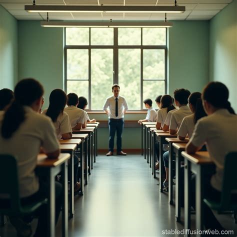 Japanese Classroom Secrets Stable Diffusion Online