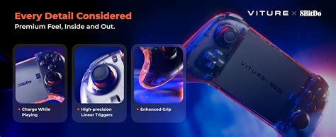 Viture X 8bitdo Ultimate Mobile Gaming Controller Worlds First For Xr Glasses Usb C