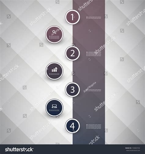 Infographic Concept Flow Chart Design Timeline Stock Vector Royalty Free Shutterstock