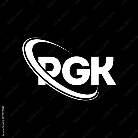 Pgk Logo Pgk Letter Pgk Letter Logo Design Initials Pgk Logo Linked With Circle And Uppercase