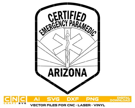 Arizona Certified Emergency Paramedic Patch