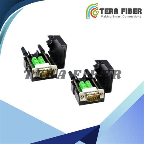 Jual Db9 Breakout Connector To Wiring Terminal Rs232 D Sub Male Serial