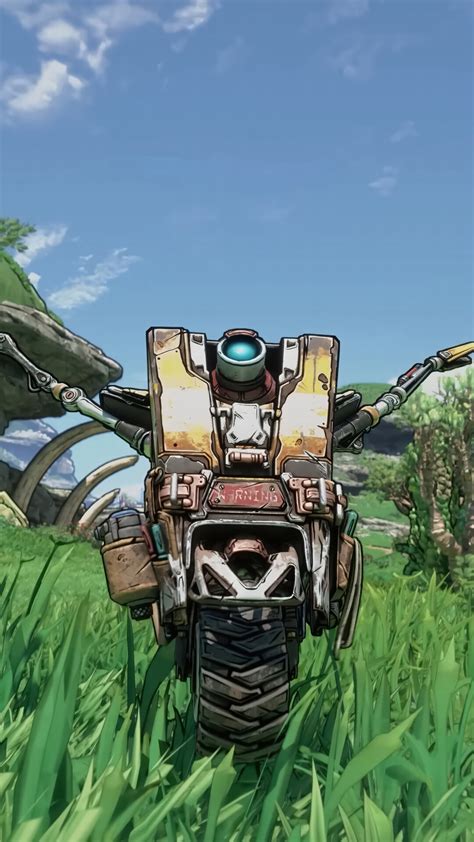 4115a Claptrap Borderlands 4 4k Wallpaper 4k Pc