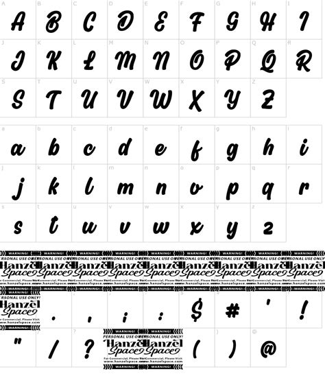 Flicker By Hanzel Space Font Download